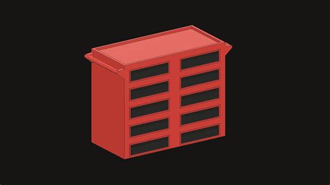 Stl File Toolbox V2 Tool Cart Rc Modeling Toolbox・3d Printable Model