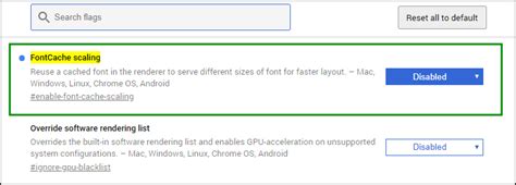 Chrome Scaling Mac