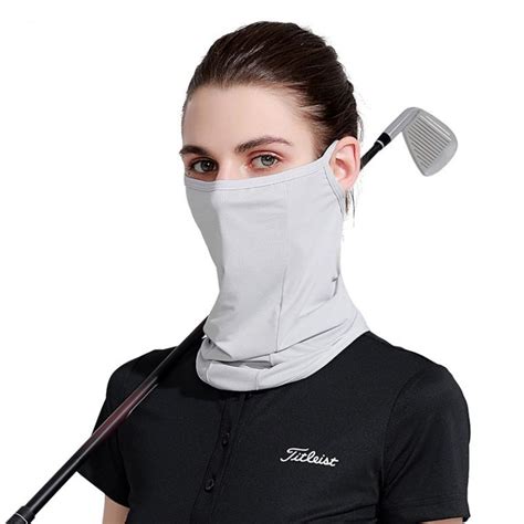 싸더라 골프 자외선차단 98 쿨 마스크 롱넥형 오피스팁