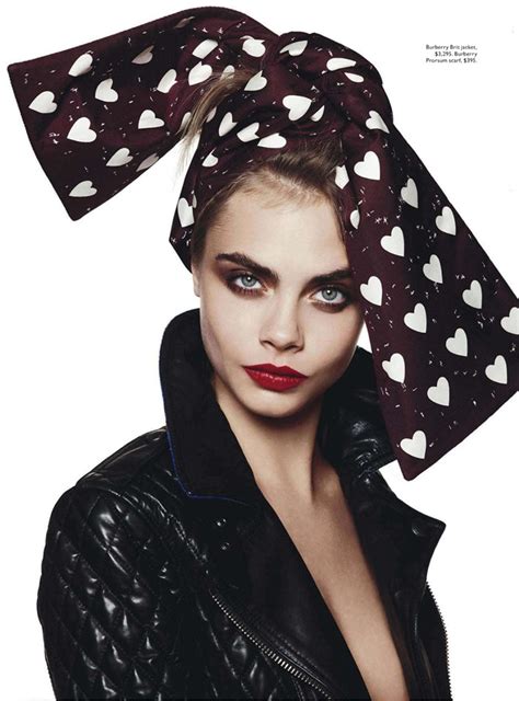 Cara Delevingne By David Bailey Magazine Photoshoot For Vogue Australia