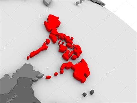 Philippine Map 3d