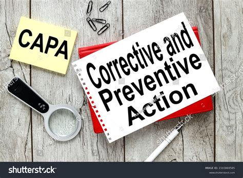 Capa Corrective Preventive Action Plans Business Stock Photo Edit Now