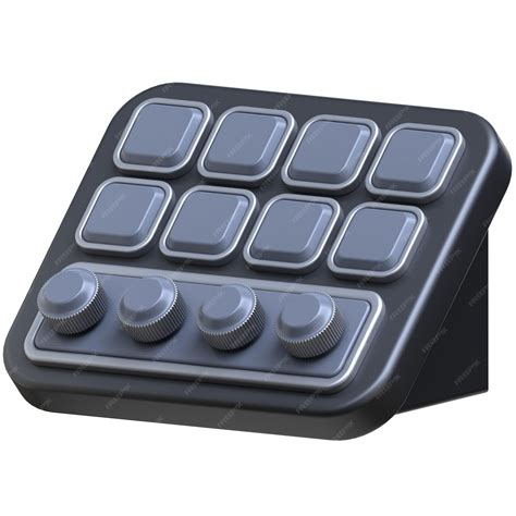 Premium Photo 3d Illustration Blender Rendering Stream Deck Gadget Premium Photo 3d Illustration Blender Rendering Stream Deck Gadget