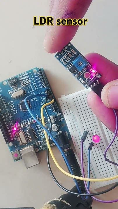 How To Work Ldr Sensor Ldr Sensor Project Diy Arduino Electronic Shorts Ytshorts Youtube