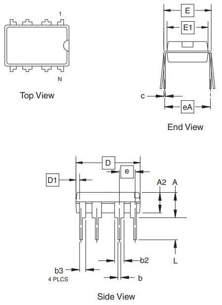 AT24C256 Two Wire Serial EEPROM Pinout Datasheet And Address