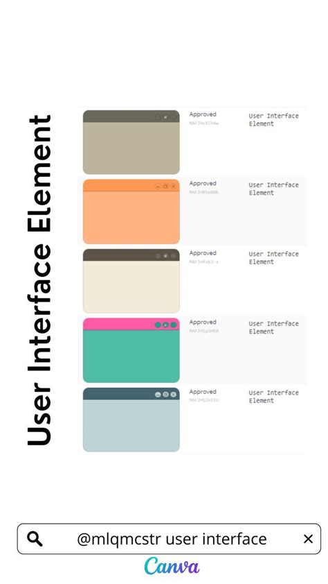 User Interface Element Website Internet Canva Elements Keyword