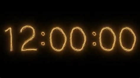 12 Hour Timer 720 Minutes Timer 3 Body Problem Timer Timer Clock