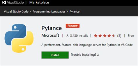 Pylance Best Extension For Language Support Python In Visual Studio Code