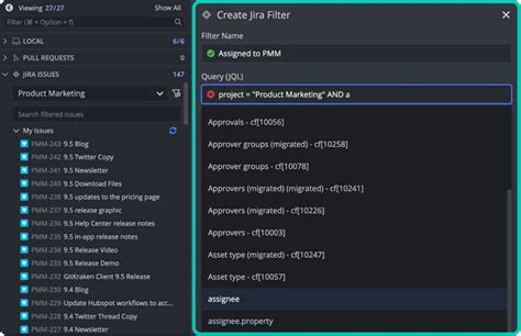 Use Jira Without Opening Jira Gitkraken