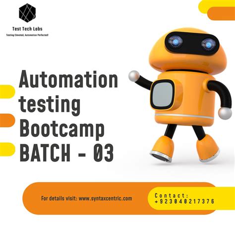 join our automation testing bootcamp test tech lab posted on the topic linkedin