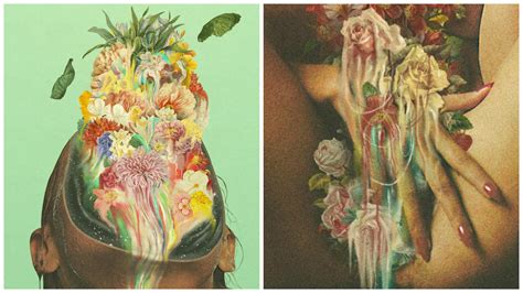 NSFW Vintage Porn Bursts With Flowers In Dromsjel S Psychedelic Erotic Collages