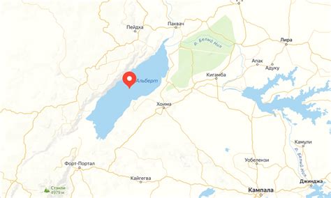 Какие озера в Африке где находятся на карте фото и названия