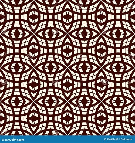 seamless pattern with repeated overlapping circles round links chain
