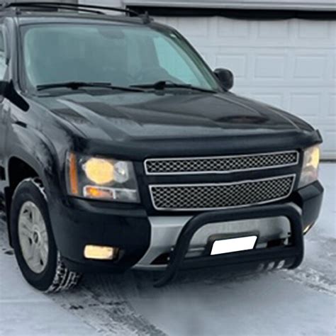 Bull Bar Push Bumper Grille Guard For 2007 2018 Chevy Silverado Sierra
