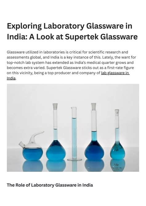 Ppt Laboratory Equipment Suppliers In India A Comprehensive Guide