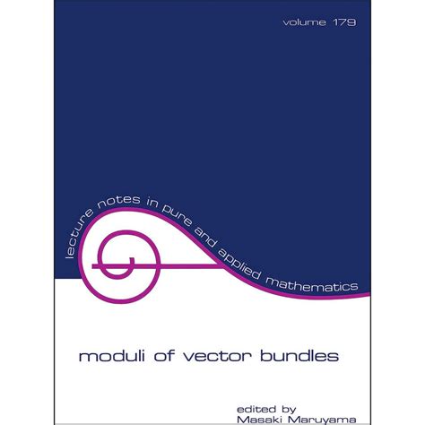 قیمت و خرید کتاب Moduli Of Vector Bundles اثر Masaki Maruyama انتشارات تازه ها