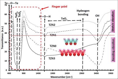 20 Ftir Spectra With Different Concentration Of Nd 2 O 3 Download