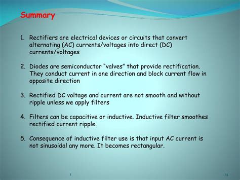 Ppt Single Phase 1Ø Bridge Rectifier With Inductive Filter On Dc Side Powerpoint