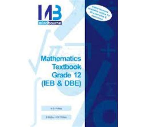 Mb Mathematics Textbook Ieb Dbe