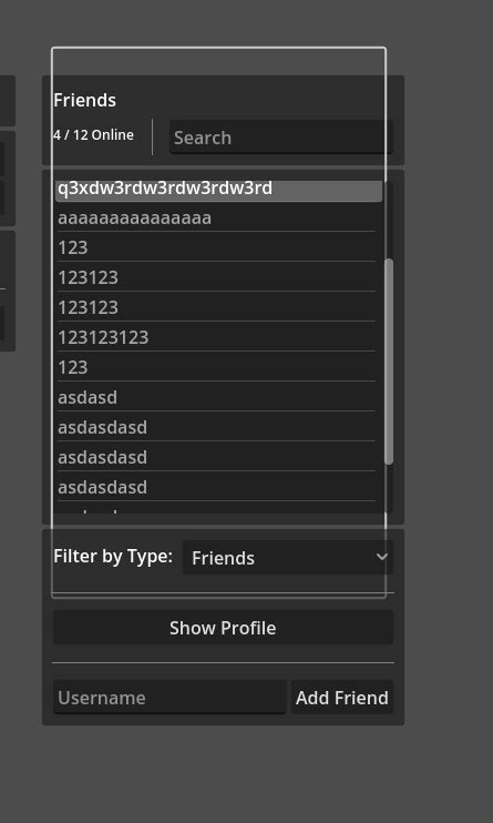 Itemlist Focus Rectangle Can Be Drawn Outside Of The Bounds Of A Scrollcontainer · Issue 77919