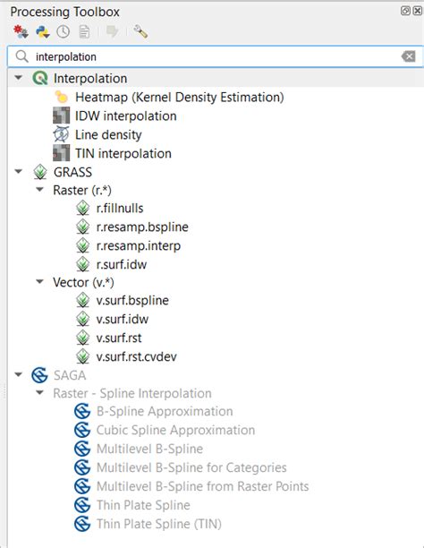 missing the raster interpolation plugin in qgis 3 geographic
