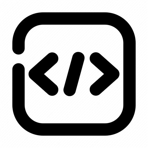Code Slash Coding Script Development Programming Html Icon