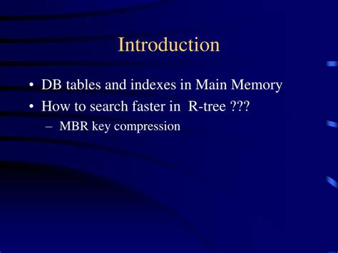 ppt optimizing multidimensional index trees for main memory access