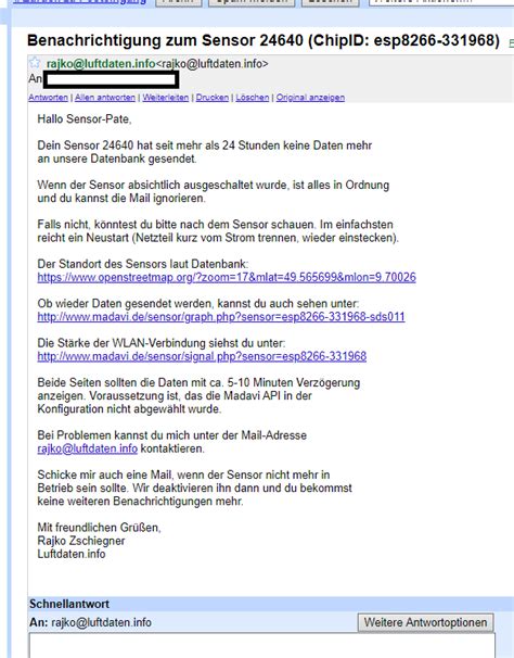 ausgerolltes firmware update führt zu massiven problemen mit sensor and messung · issue 552