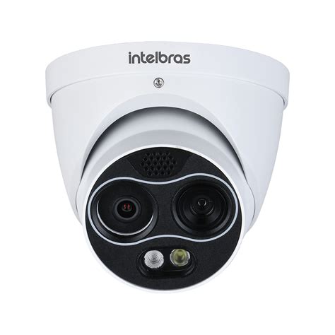 Câmera Ip Térmica Híbrida Com Medidor De Temperatura Vip 7220 D Th Ft