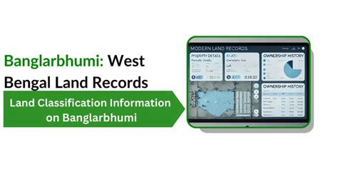 Banglarbhumiland Classification Information In West Bengal