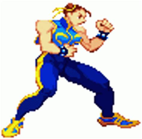 Chun Li Idle Animation Sticker Chun Li Idle Animation Sprites