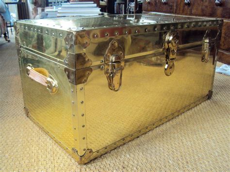 The Best The Enduring Appeal Of Steamer Trunk Stainless Steel Coffee Tables