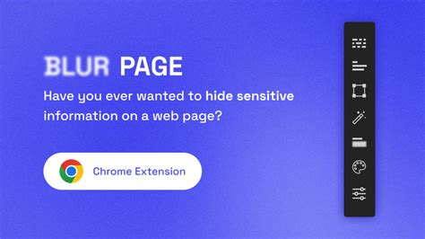 Blurpage Chrome Extension