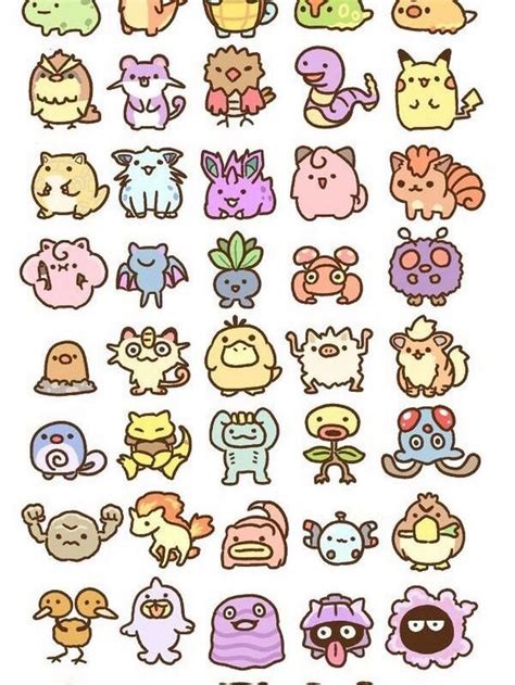 宝可梦100种简笔画图片（推荐18张） 简笔画图片大全