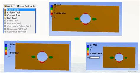Ansys Workbench 第十一课：圣维南原理和模型简化workbench最大应变断裂 Csdn博客