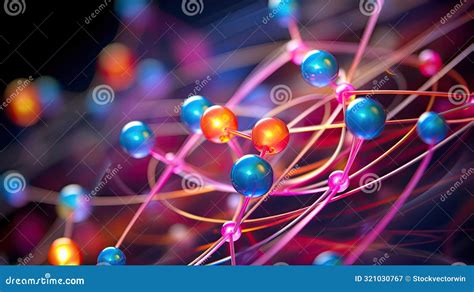 Nucleus Atomic Model Stock Illustration Illustration Of Orbit 321030767
