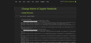 How To Change The Theme In Jupyter Notebook GeeksforGeeks