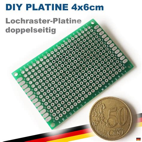 diy lochraster platine doppelseitig 4 x 6cm arduino raspberry pi