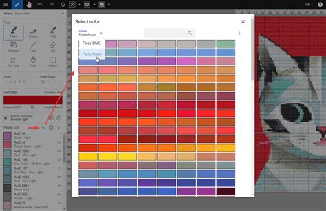 [release] Aug 09 Added Anchor Color Palette The Palette Can Be Used Both When Importing From