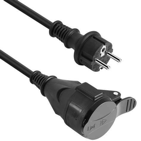 RUBBER VERLENGKABEL Rubber Verlengkabel H05RR F 3x1 5mm² Geaard Ja Voltage 230V Ampere