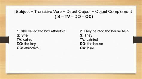 Basic Sentence Patterns Pptx Desserts And Baking Food Drink