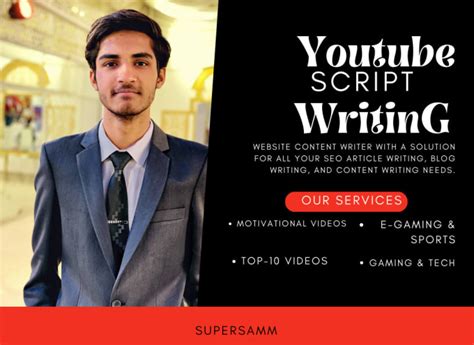 Write Best Selling Youtube Scripts And Thumbnails For You By Supersamm Fiverr