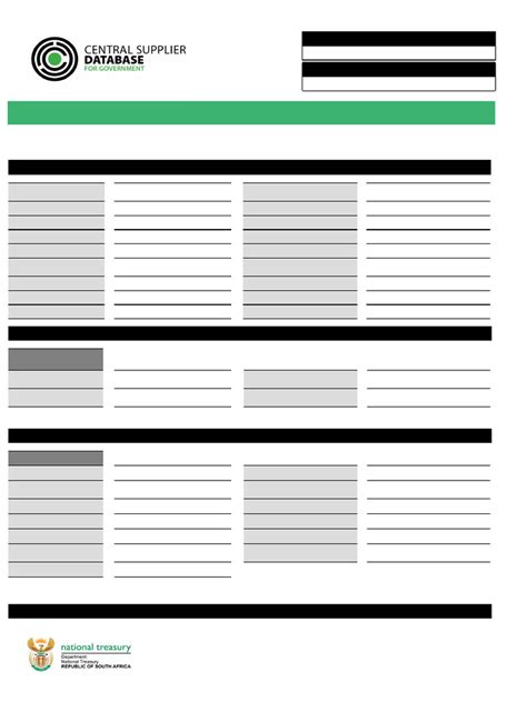 Csd Registration Report Supplier Identification Pdf Identity Document Business