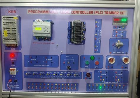 Digital Programmable Logic Controller PLC Trainer Kit For Laboratory At In New Delhi