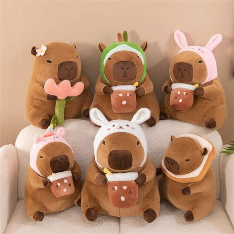 2025 New Style Transformed Kapibara Kapi Capybara Doll Doll Plush Toy