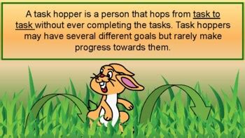 The Task Hopper Five Self Management Tips For Working Towards Your Goals