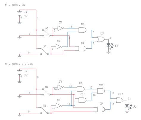 Logic Circuits Through Logic Expressions 1 2 Multisim Live