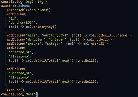 Issue Running Migrations Against Mysql Database Kysely