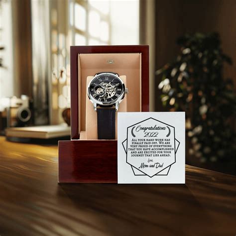 Class Of 2022 T Watch For Son Graduation T From Mom And Dad Men