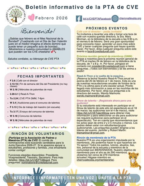 Cherry Valley Elementary Pta